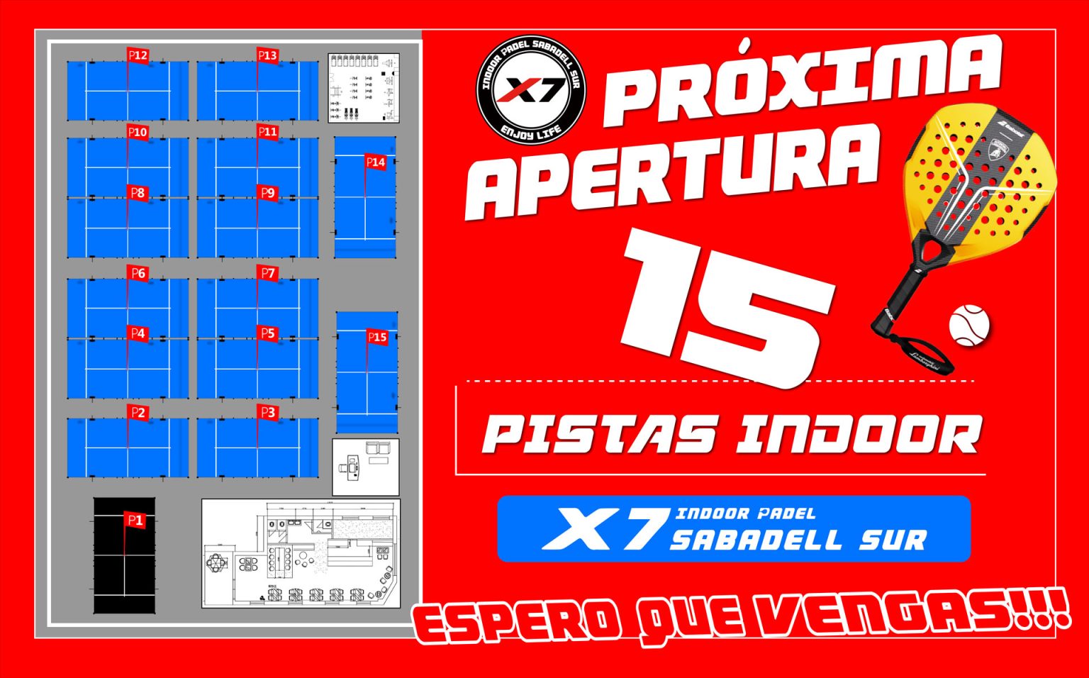 Padel X7: Tu Club de Pádel en Sabadell y Sant quirze